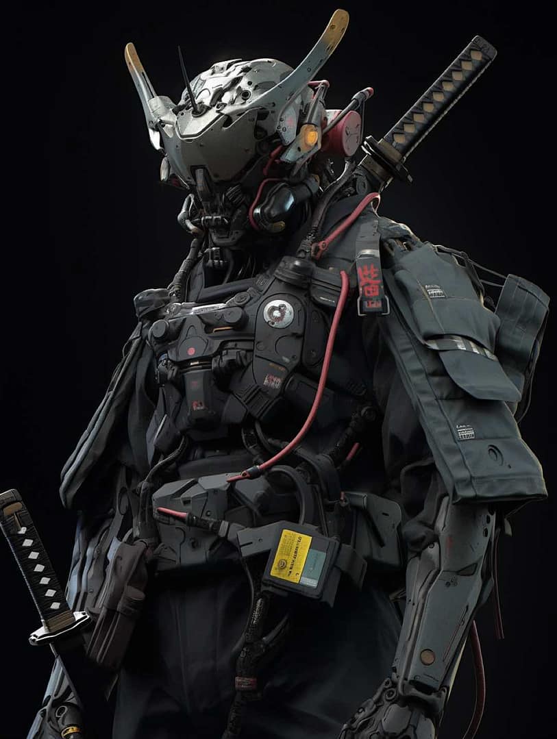 Cyberpunk character explorations – Whispers & Giants