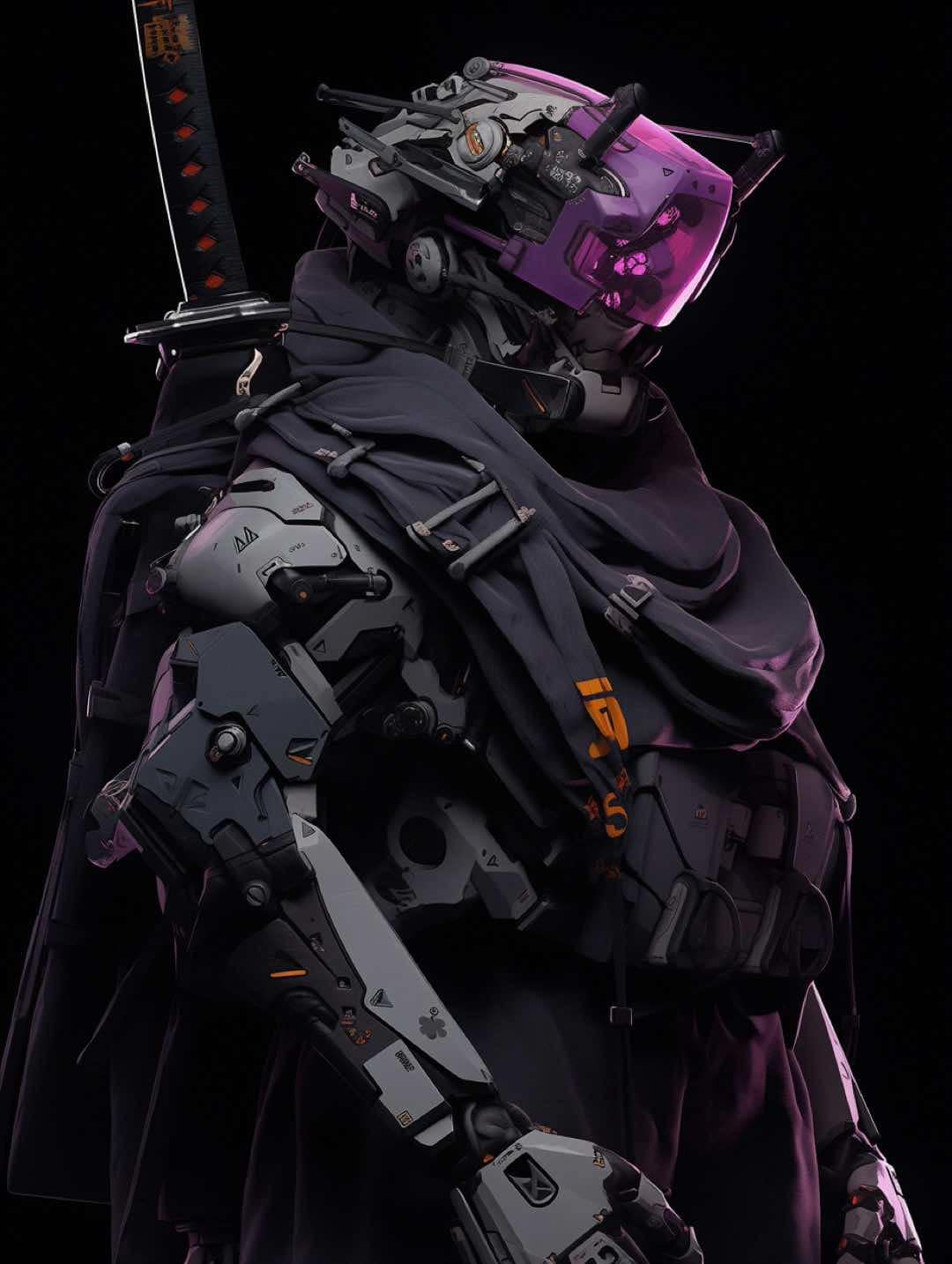 Cyberpunk character explorations – Whispers & Giants