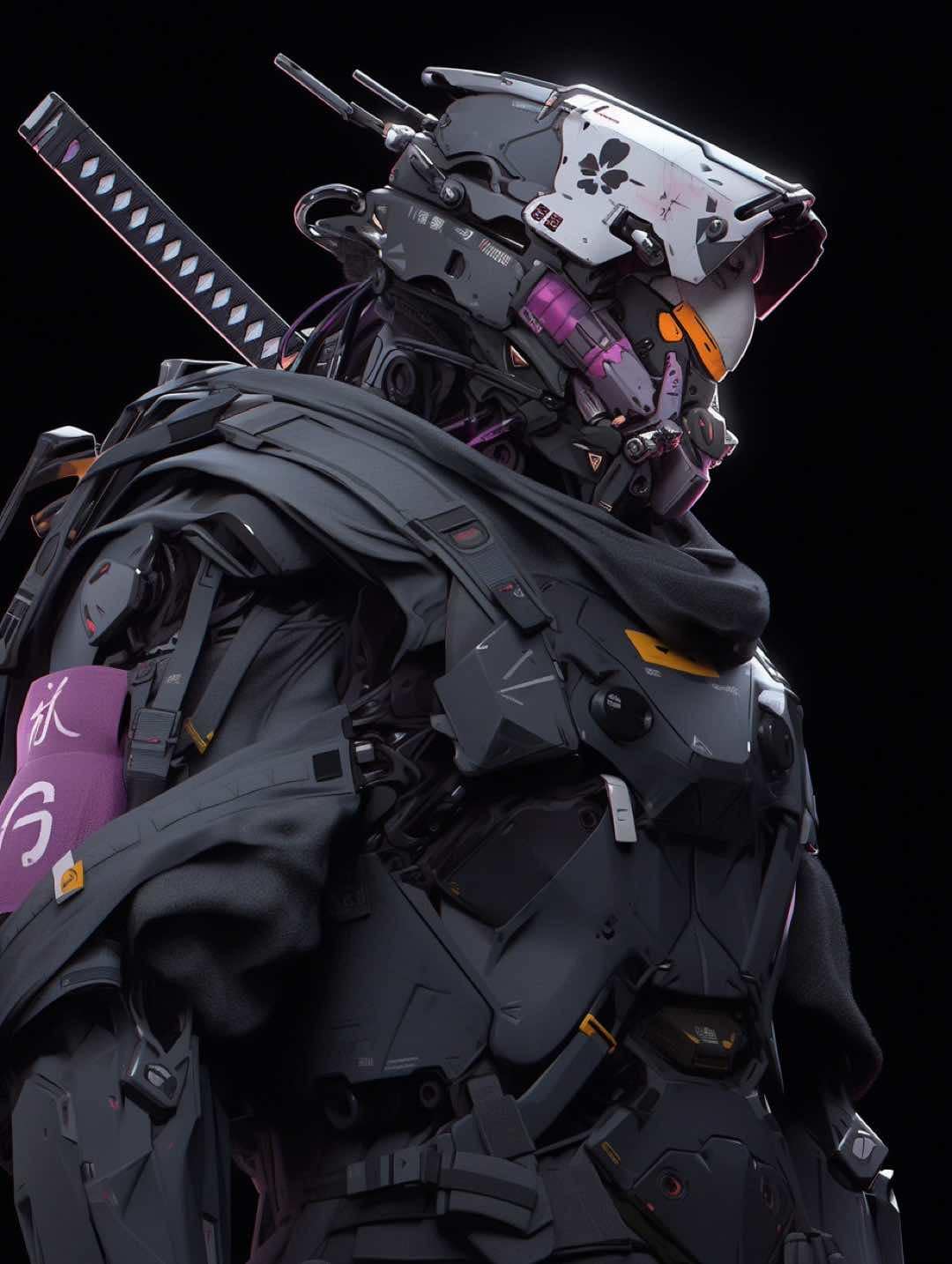 Cyberpunk character explorations – Whispers & Giants