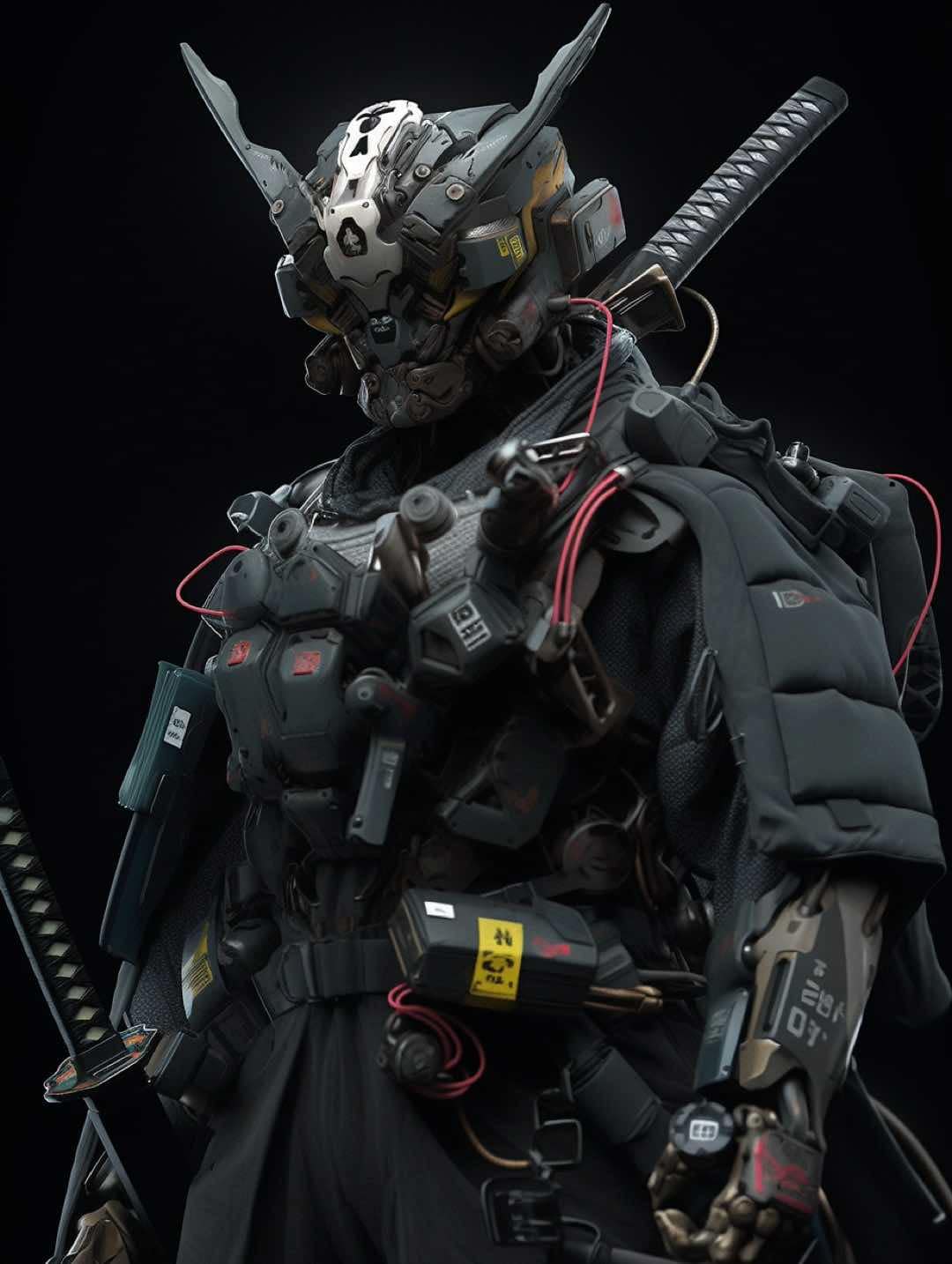 Cyberpunk character explorations – Whispers & Giants