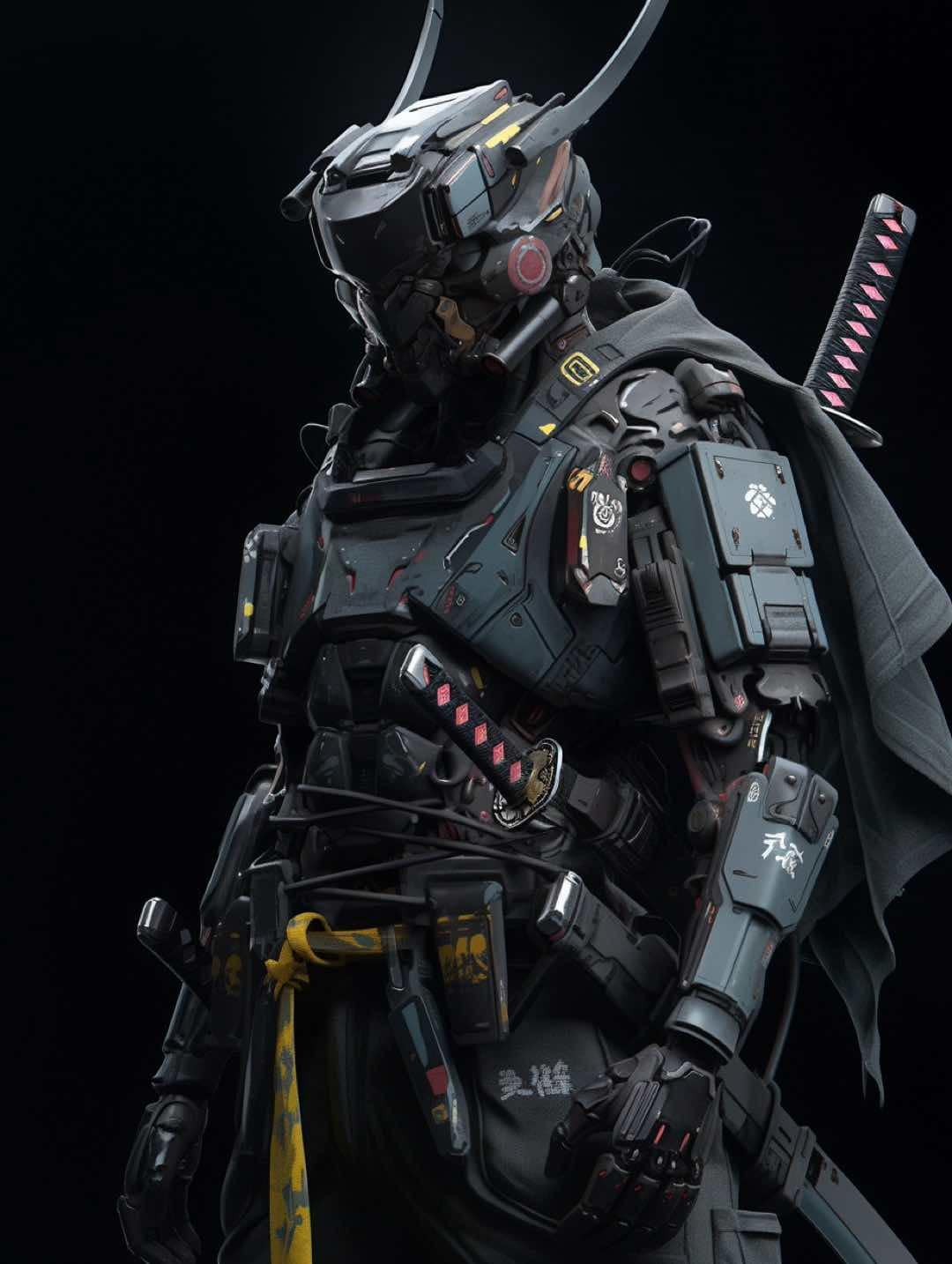 Cyberpunk character explorations – Whispers & Giants